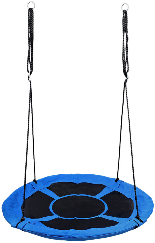 FUNFIT GARDEN bocianie gniazdo 100 cm Niebieski Huśtawka ogrodowa ...