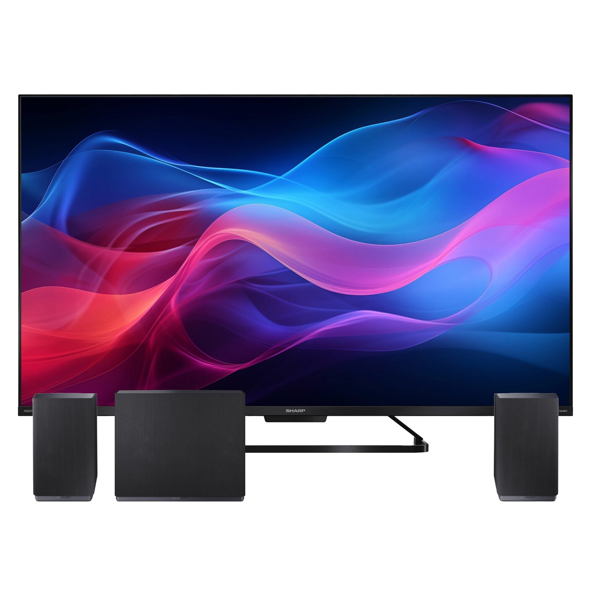 SHARP 43GR8765E 43" QLED 4K 144Hz Google TV Dolby Atmos Dolby Vision ...