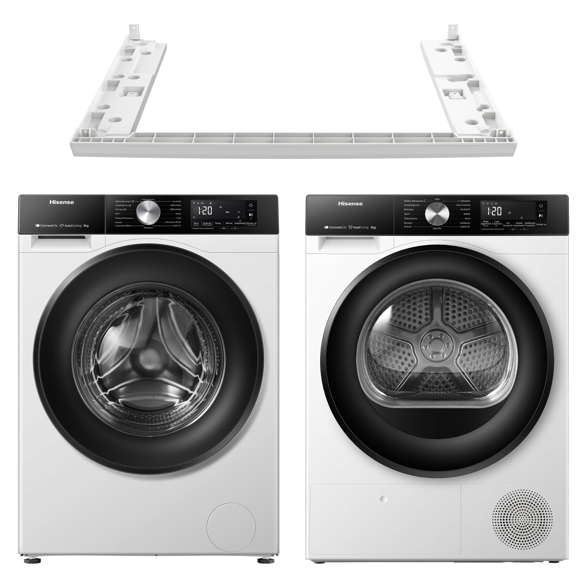 HISENSE WF3S8045BW3PL Seria 3S 8kg 1400 obr Wi-Fi Connectlife ...