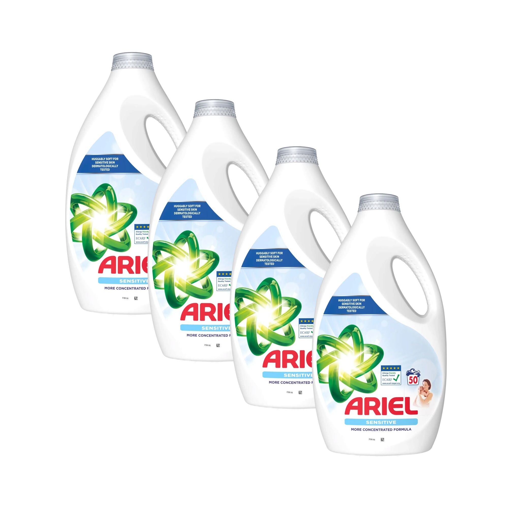 ARIEL Sensitive 4 x 2250 ml Płyn do prania - niskie ceny i opinie w ...