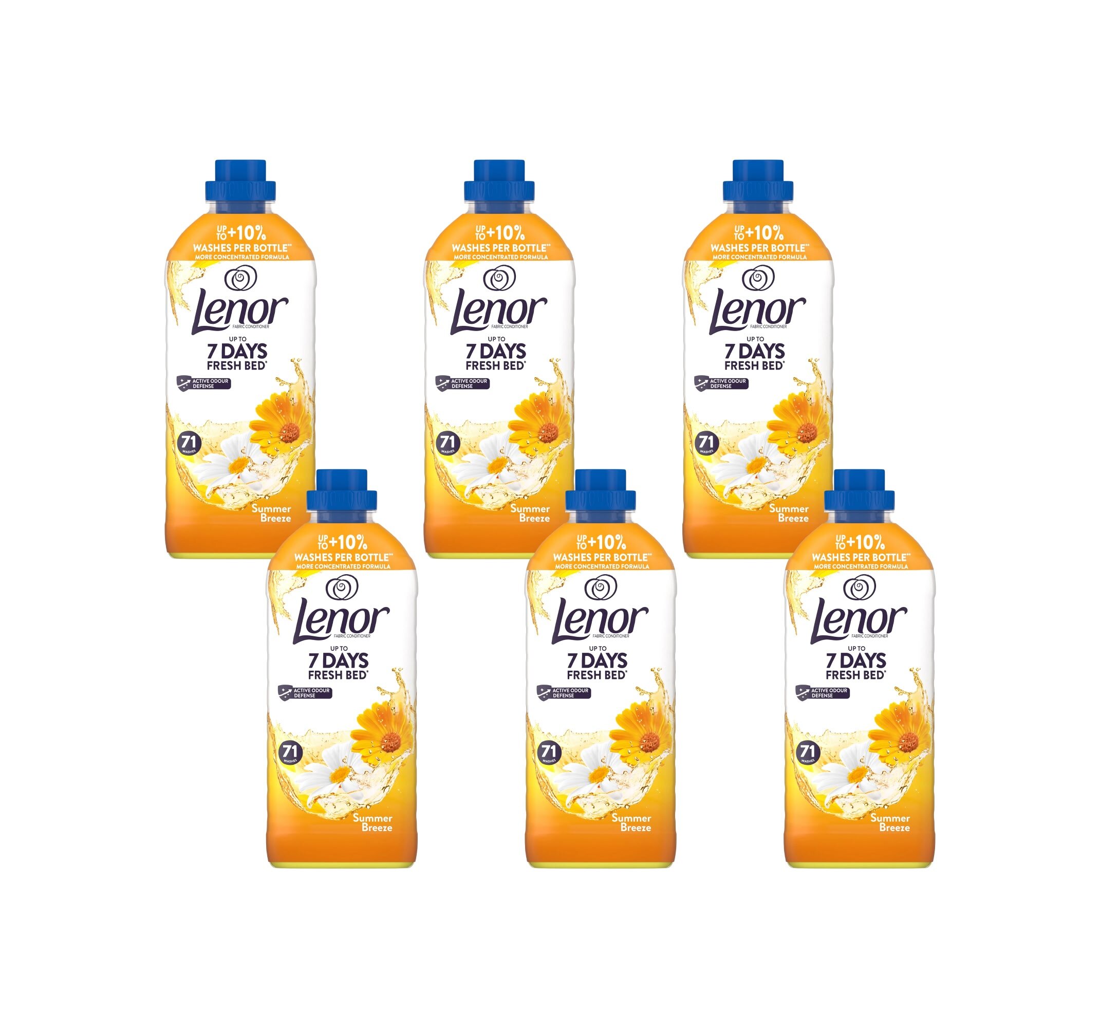 LENOR Summer Breeze 6 x 1491 ml Płyn do płukania - niskie ceny i opinie ...