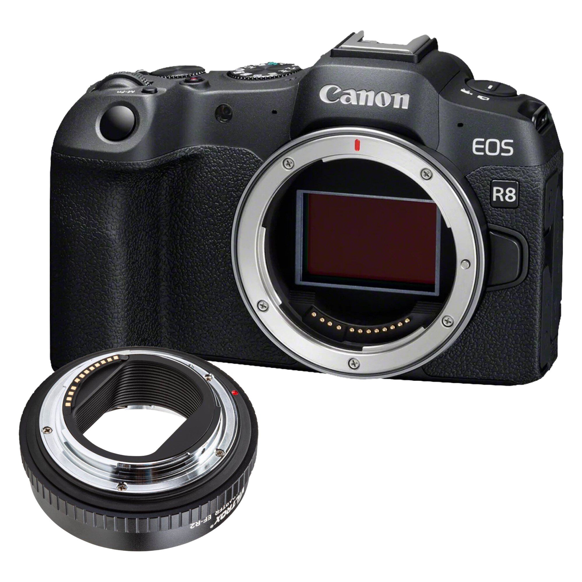 CANON EOS R8 Body (5803C003), Full Frame, 24.2Mpix, 4K60p + Adapter ...