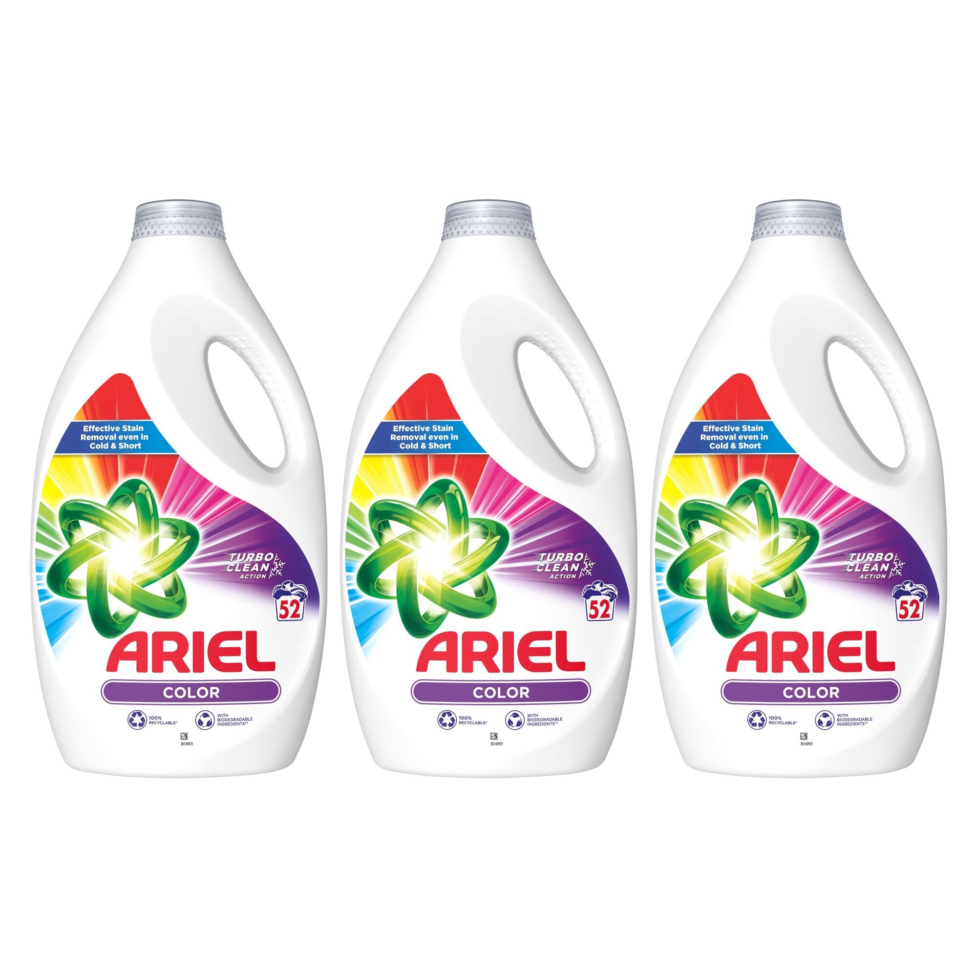 ARIEL Color 3 x 2600 ml Płyn do prania - niskie ceny i opinie w Media ...