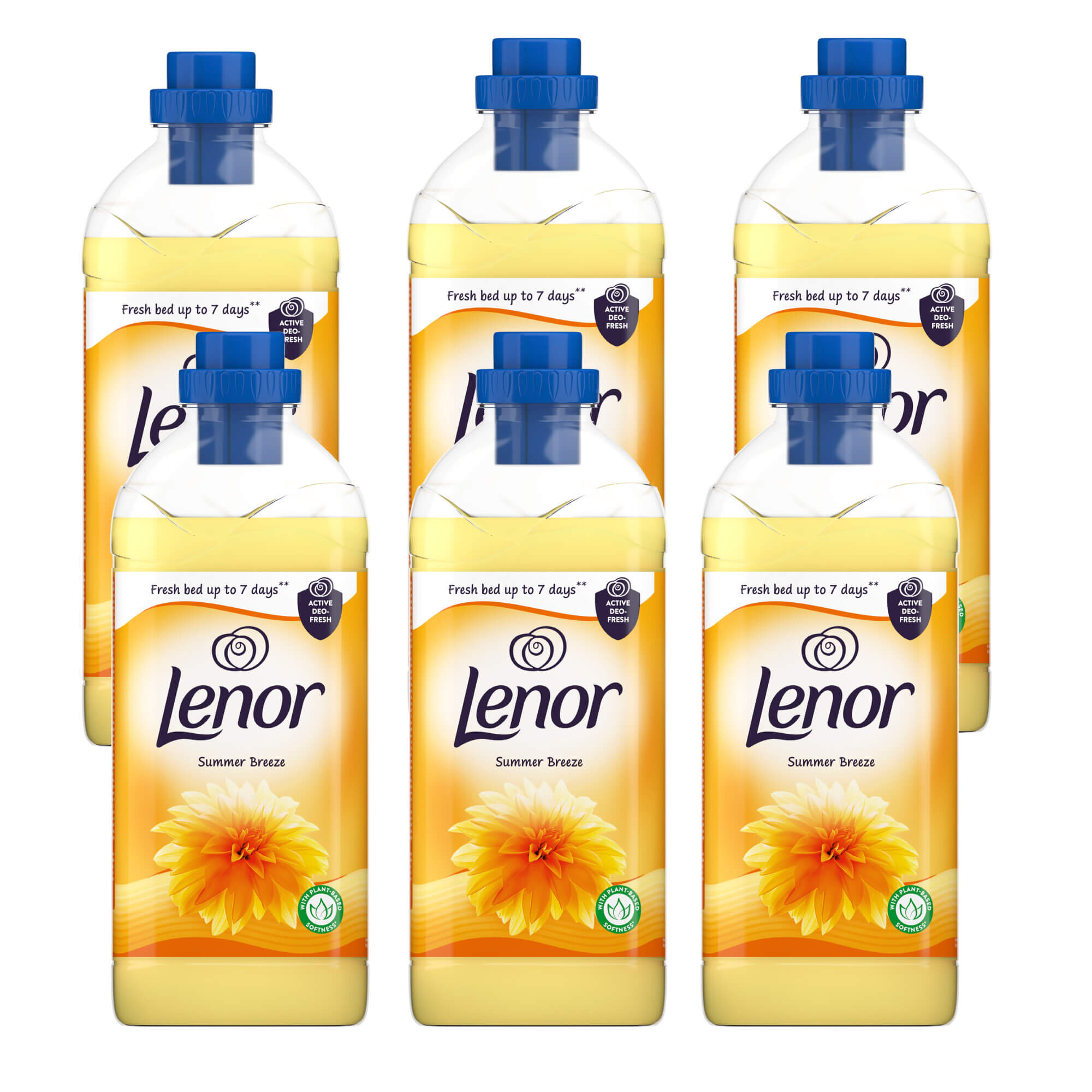 LENOR Summer Breeze 6 x 1600 ml Płyn do płukania - niskie ceny i opinie ...