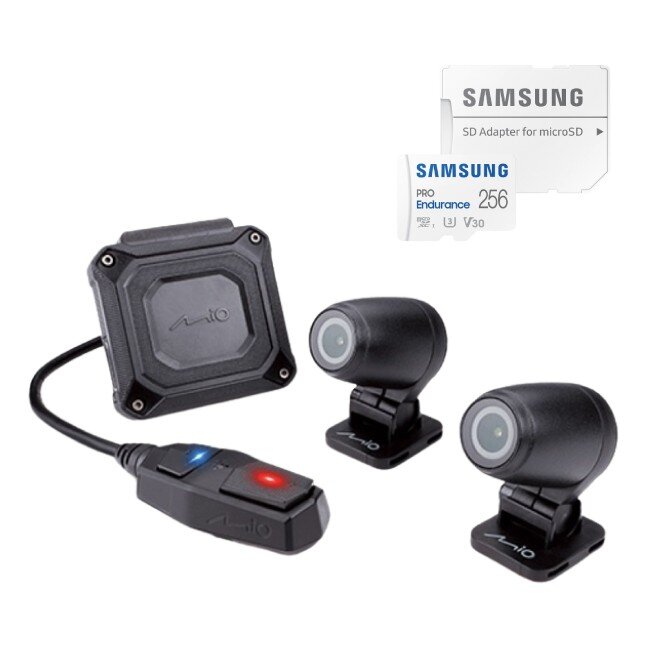 MIO Mivue M760 Dual + Karta pamięci SAMSUNG Pro Endurance microSDXC ...