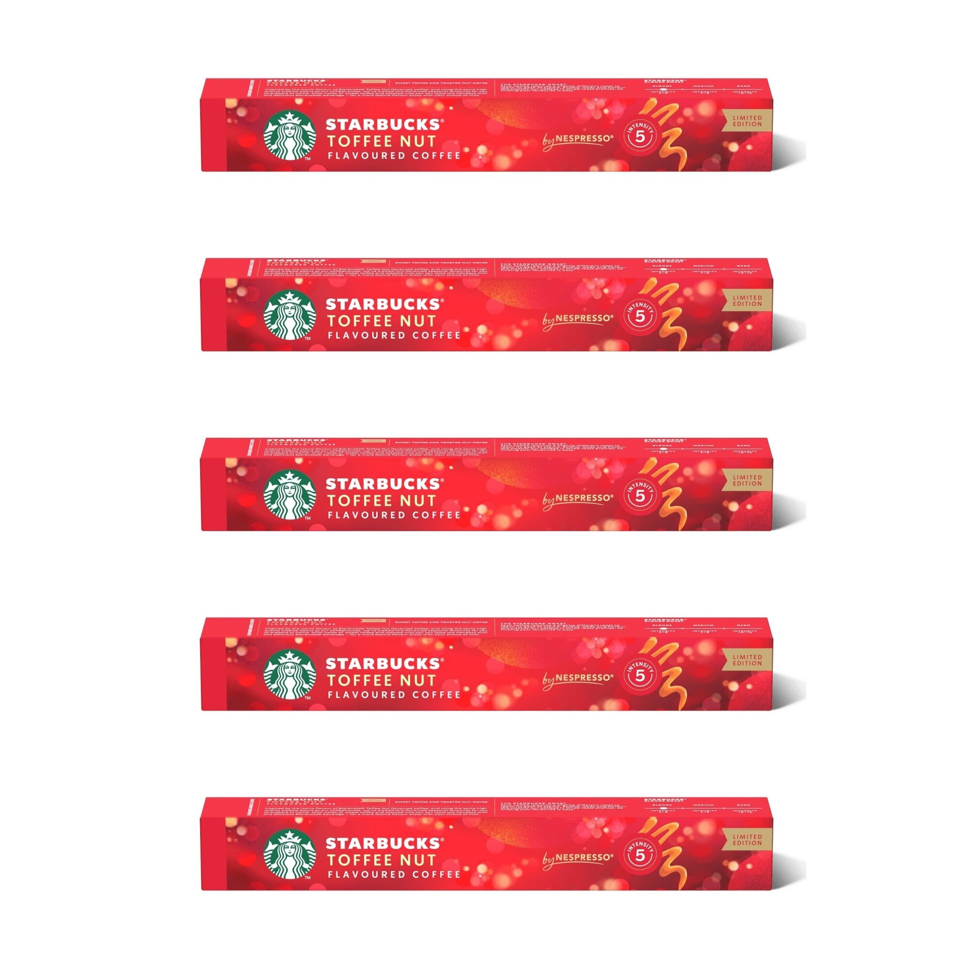 STARBUCKS Toffee Nut do ekspresu Nespresso (50 szt.) Kapsułki - niskie ...