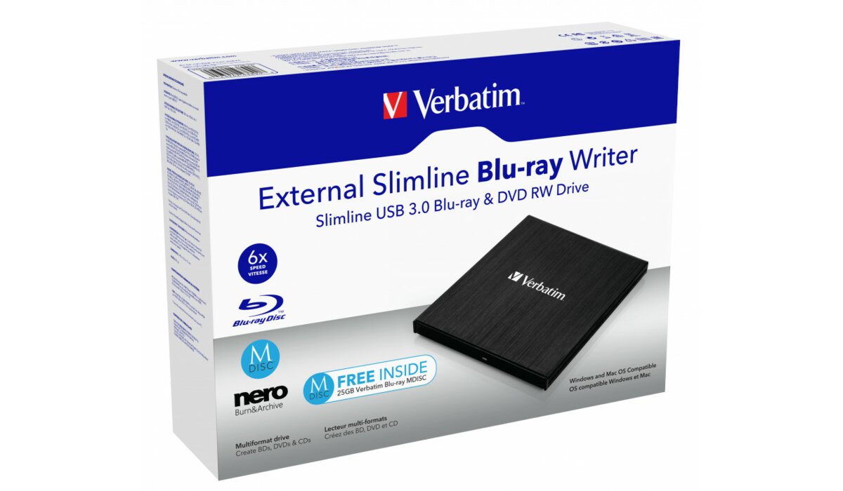 VERBATIM (43890) Nagrywarka Blu-ray - ceny i opinie w Media Expert