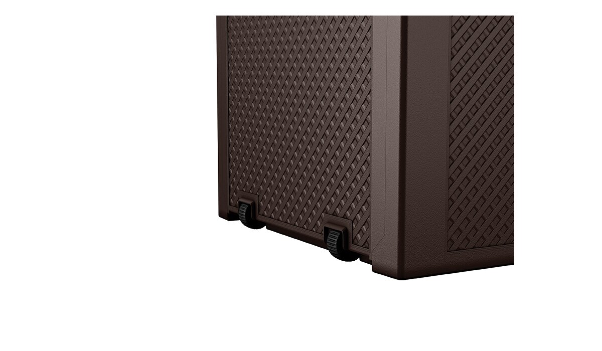 KETER Emily Storage Brązowy Skrzynia ogrodowa - ceny i opinie w Media ...