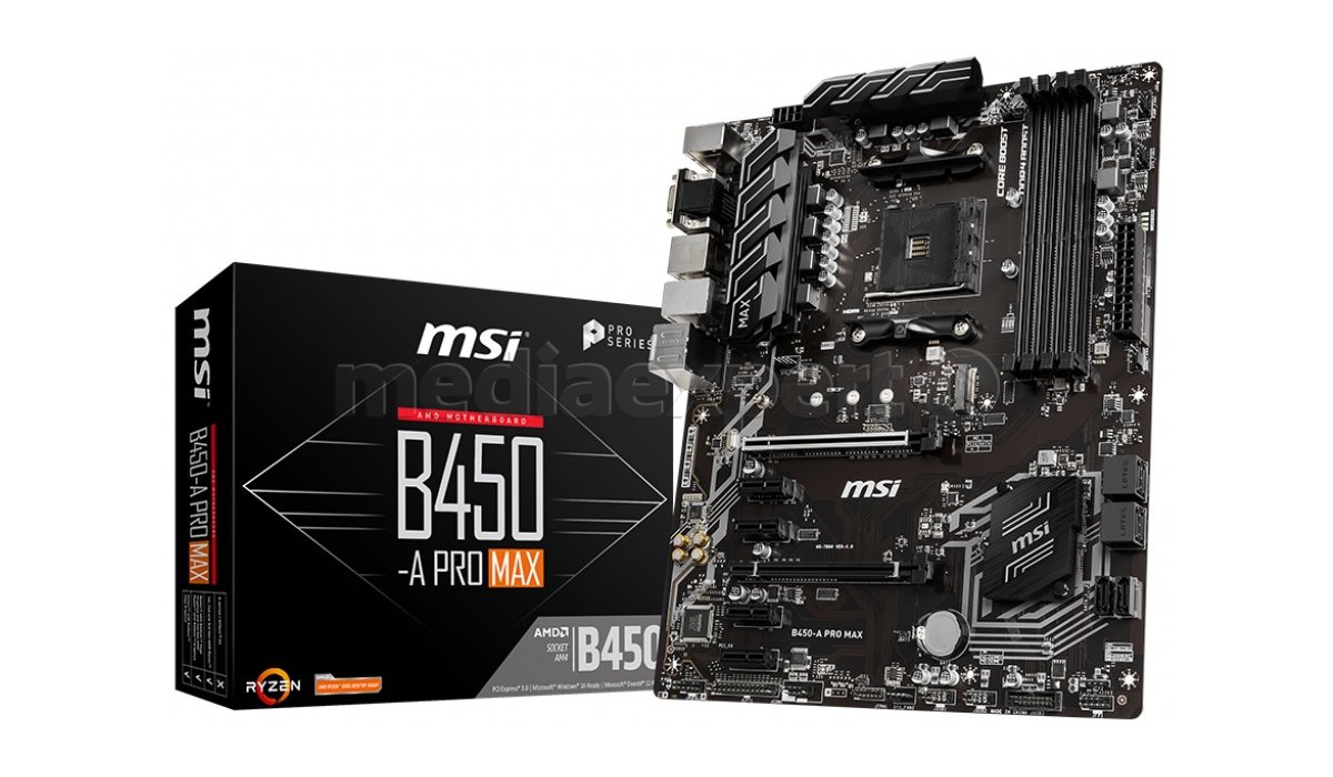 MSI B450-A Pro Max Płyta główna - ceny i opinie w Media Expert
