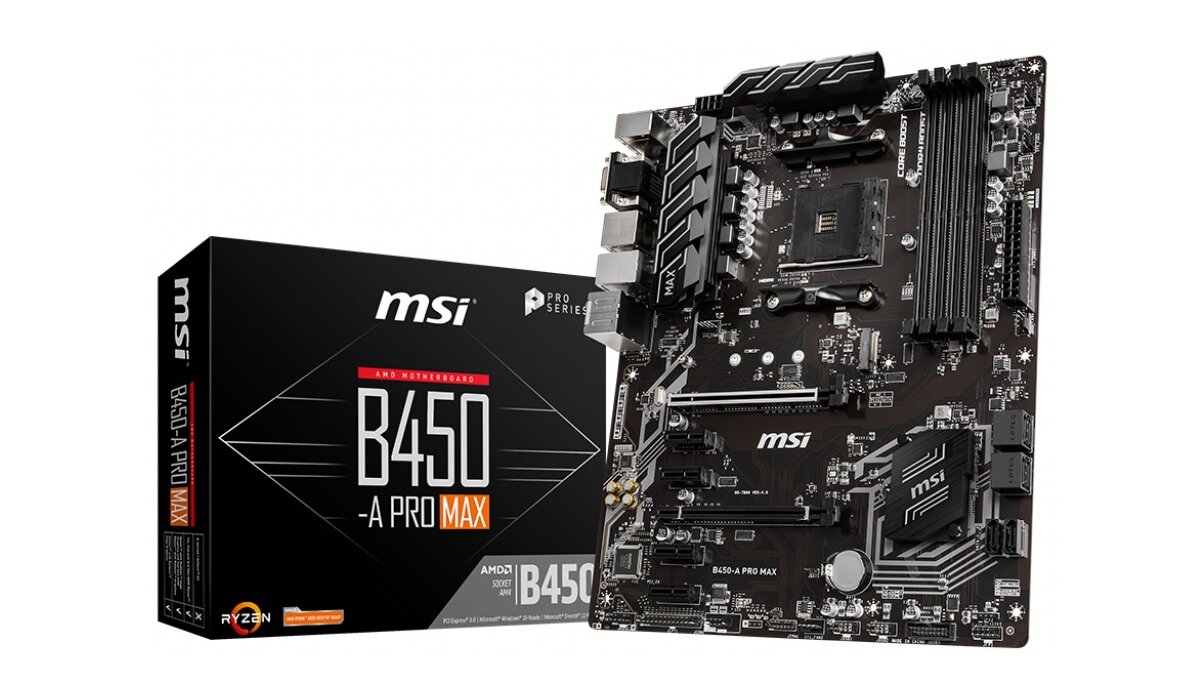 MSI B450-A Pro Max Płyta główna - ceny i opinie w Media Expert