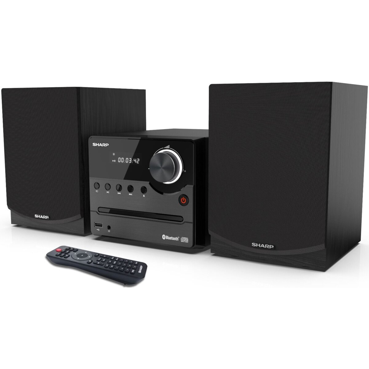 SHARP XL-B512 BK Czarny Wieża - ceny i opinie w Media Expert