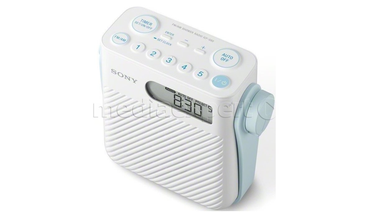SONY ICF-S80 Radio łazienkowe - ceny i opinie w Media Expert