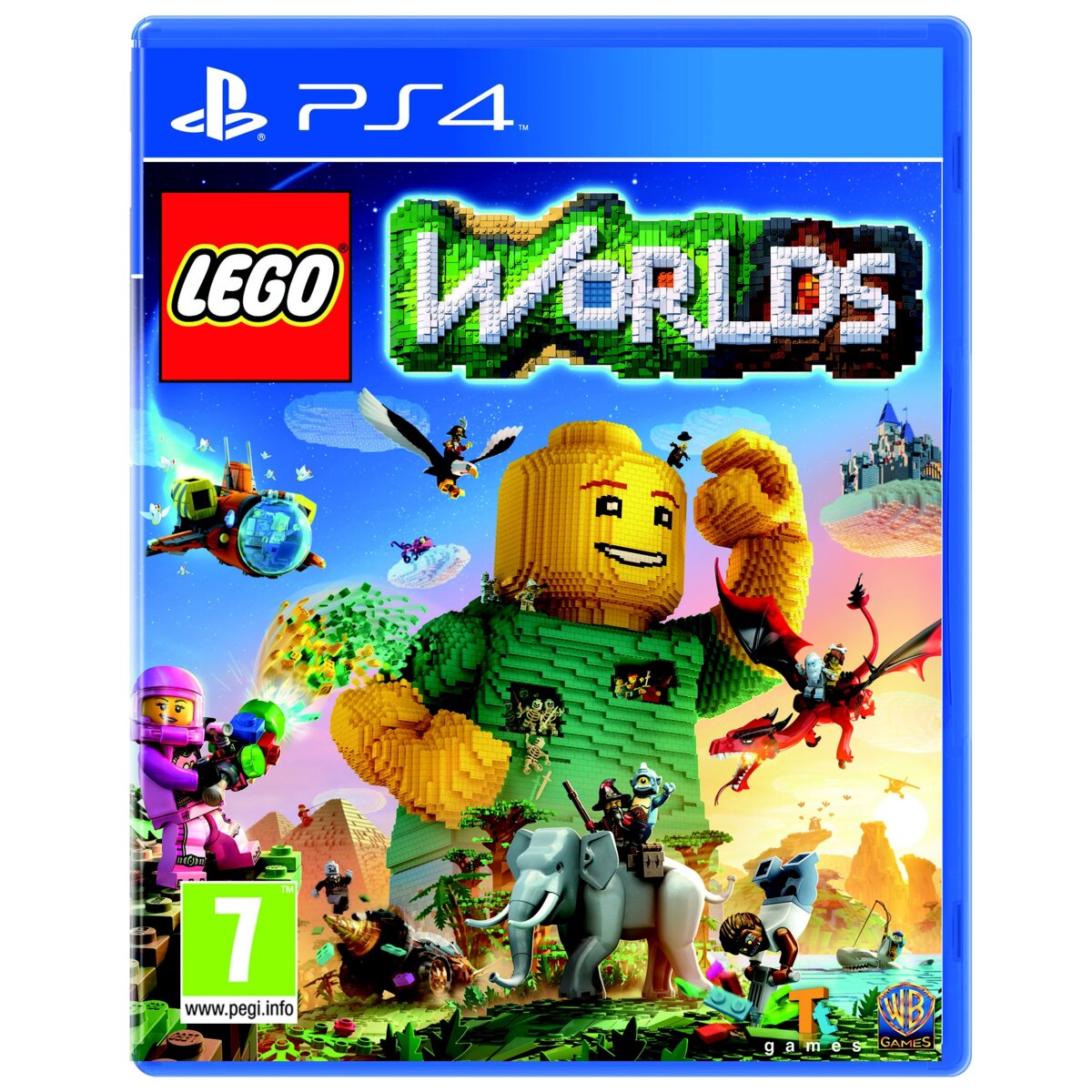 Lego Worlds Gra PS4 (Kompatybilna z PS5) - ceny i opinie w Media Expert