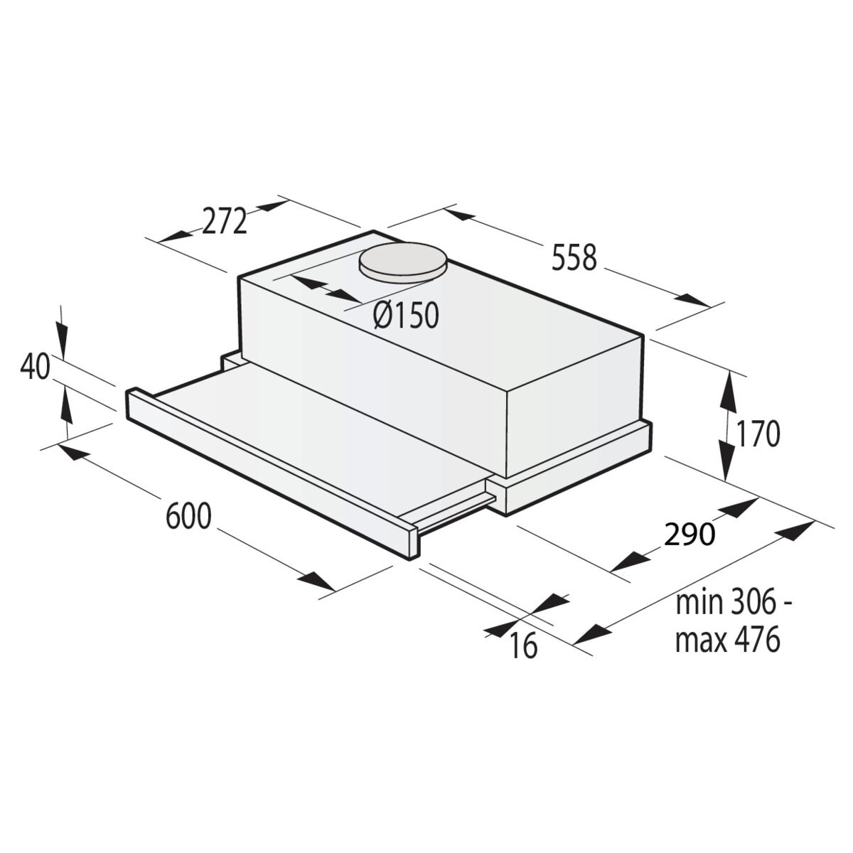 GORENJE TH64E4BG Okap - ceny i opinie w Media Expert