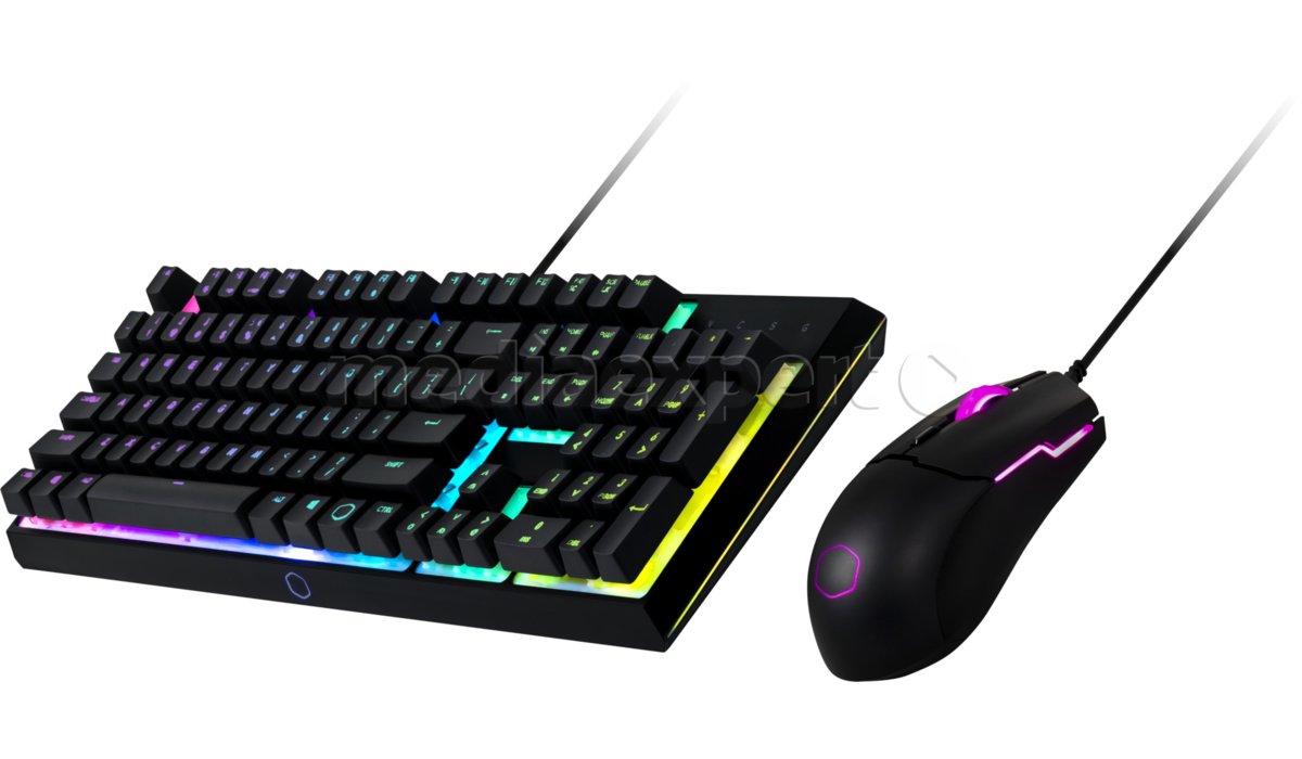 COOLER MASTER MS110 Zestaw klawiatura + mysz - ceny i opinie w Media Expert