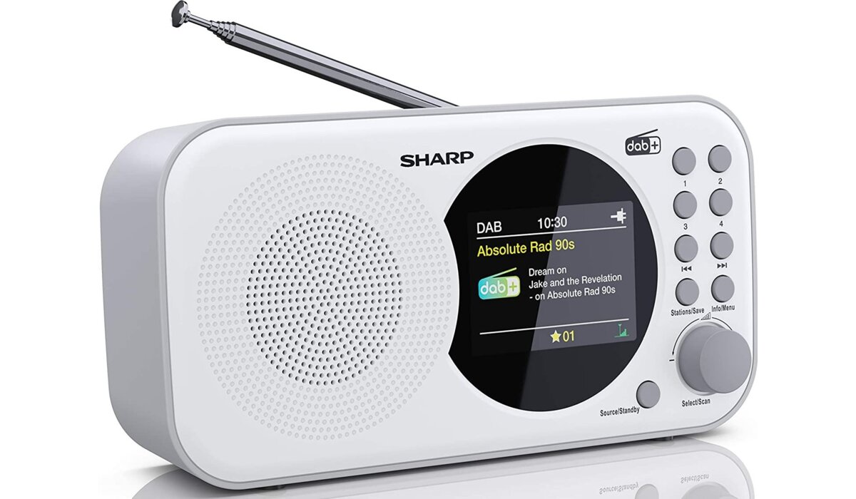 SHARP DR-P320 Biały Radio - ceny i opinie w Media Expert