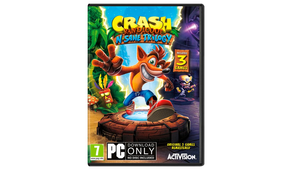 Crash Bandicoot N. Sane Trilogy Gra PC - ceny i opinie w Media Expert