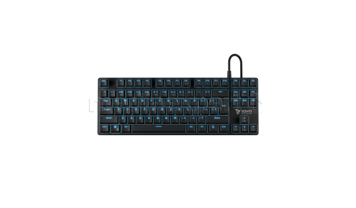 SAVIO Tempest RX TKL Outemu Blue Klawiatura - ceny i opinie w Media Expert