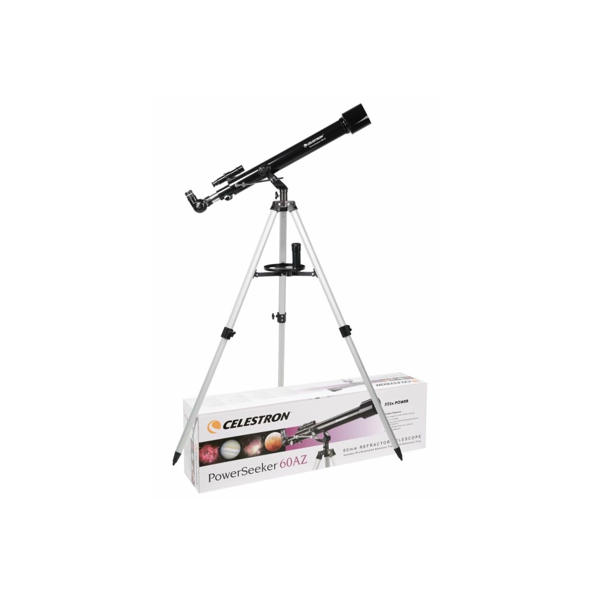 CELESTRON PowerSeeker 60 AZ Teleskop - ceny i opinie w Media Expert