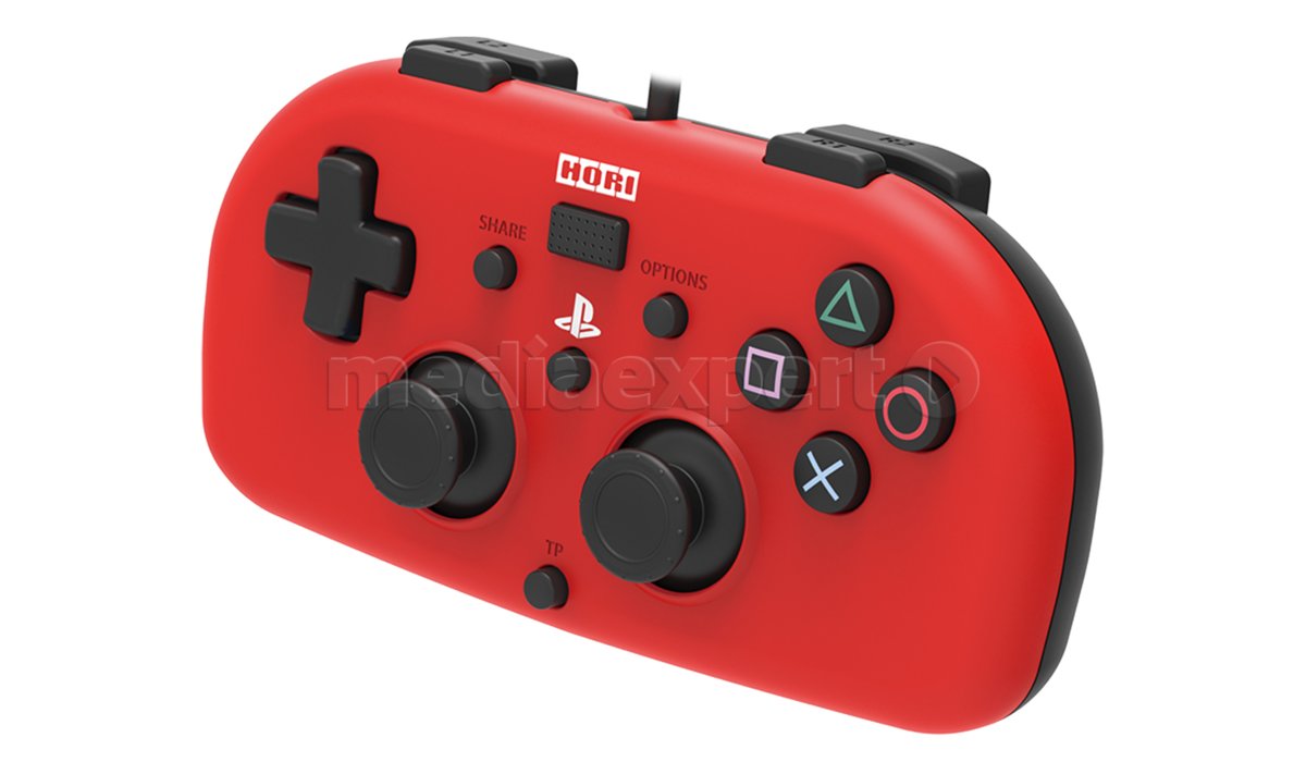 HORI Mini Czerwony (PS4) Kontroler - ceny i opinie w Media Expert