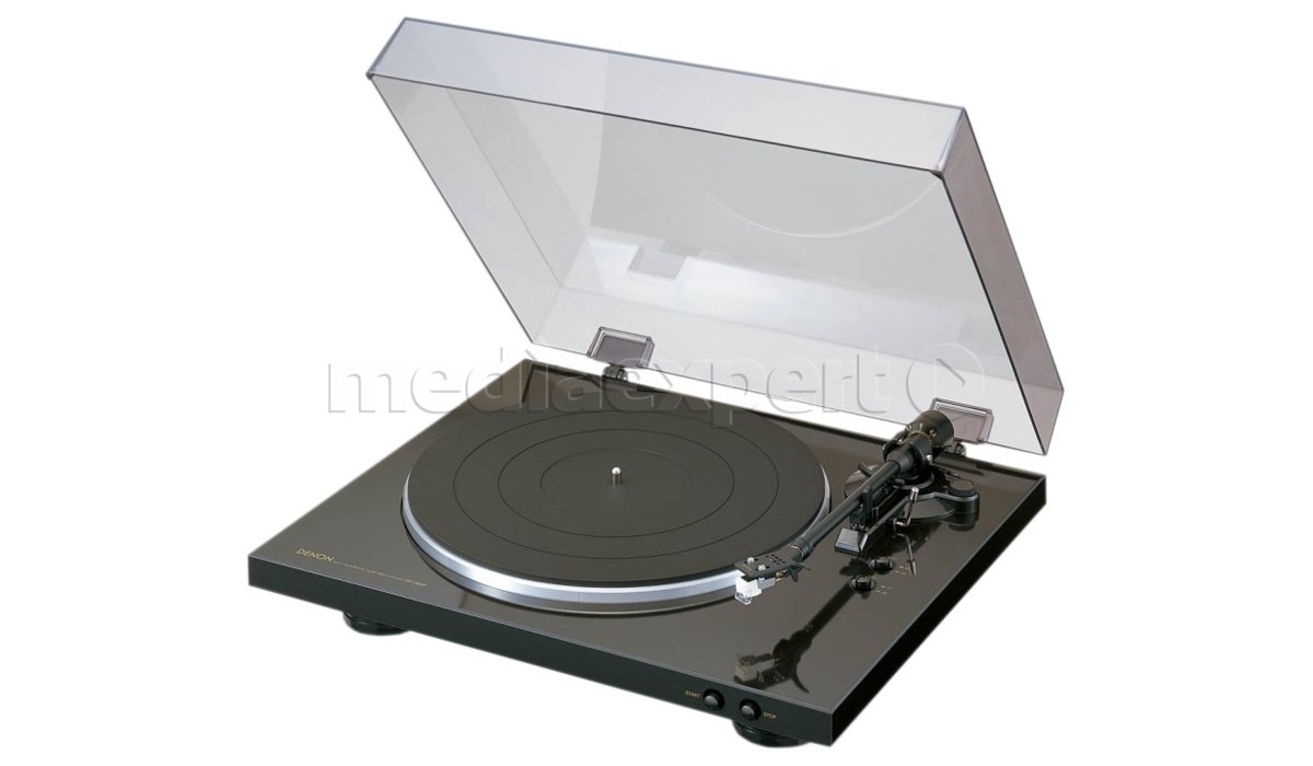DENON DP-300F Czarny Gramofon - ceny i opinie w Media Expert