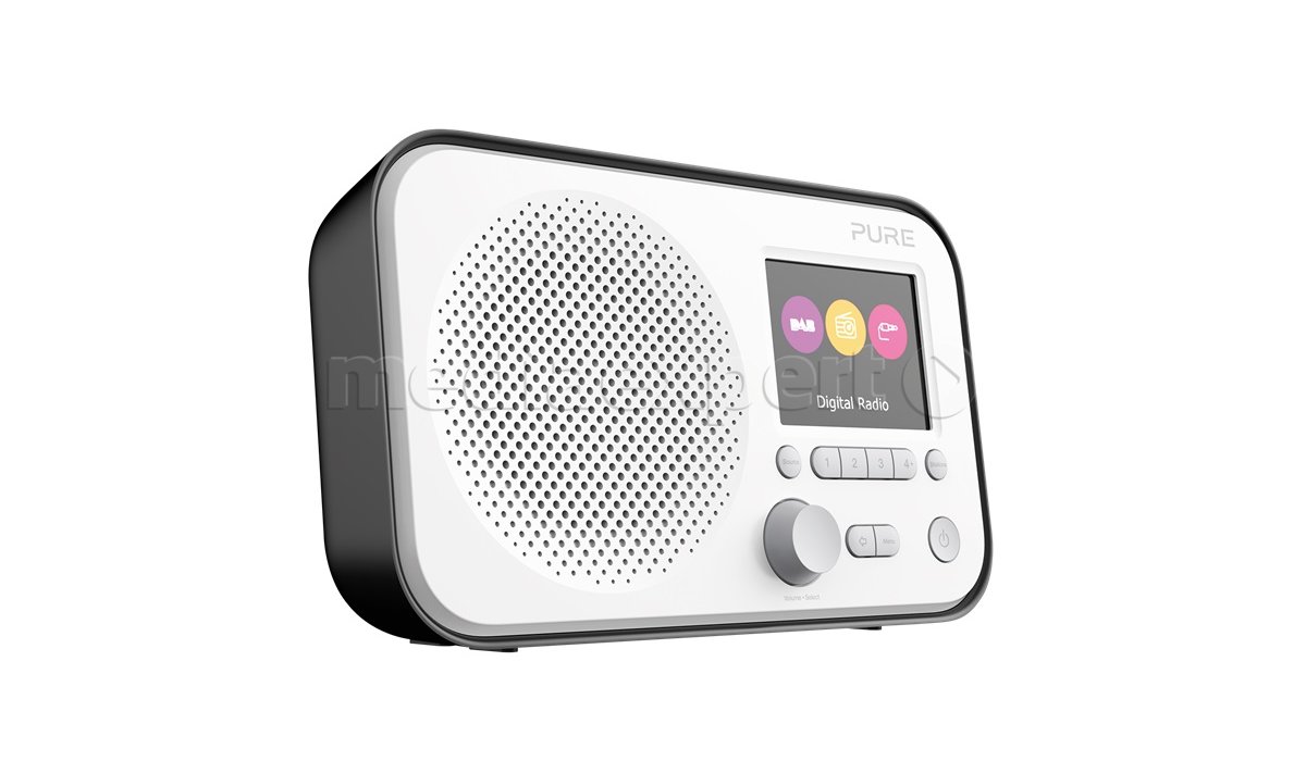 PURE ELAN E3 Biało-czarny Radio - ceny i opinie w Media Expert