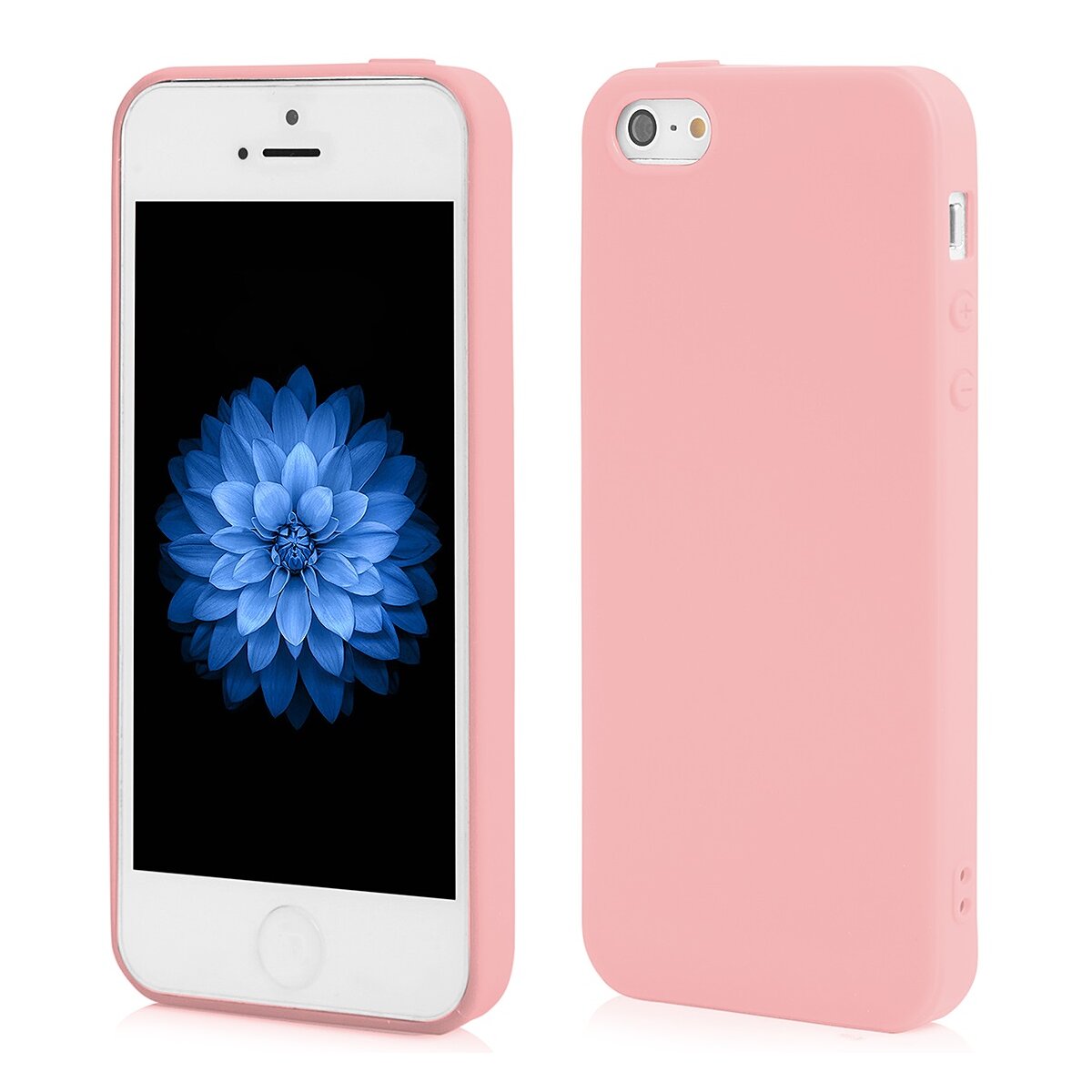 KLTRADE Back Case Pudding Slim do Apple iPhone 5/5s/SE Różowy Etui ...