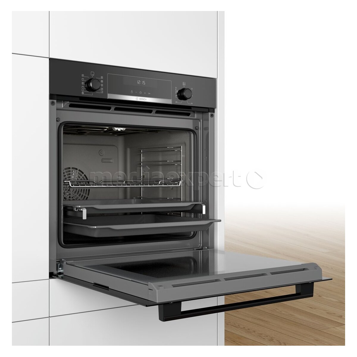 BOSCH HBA5570B0 Elektryczny Czarny A Piekarnik - ceny i opinie w Media ...