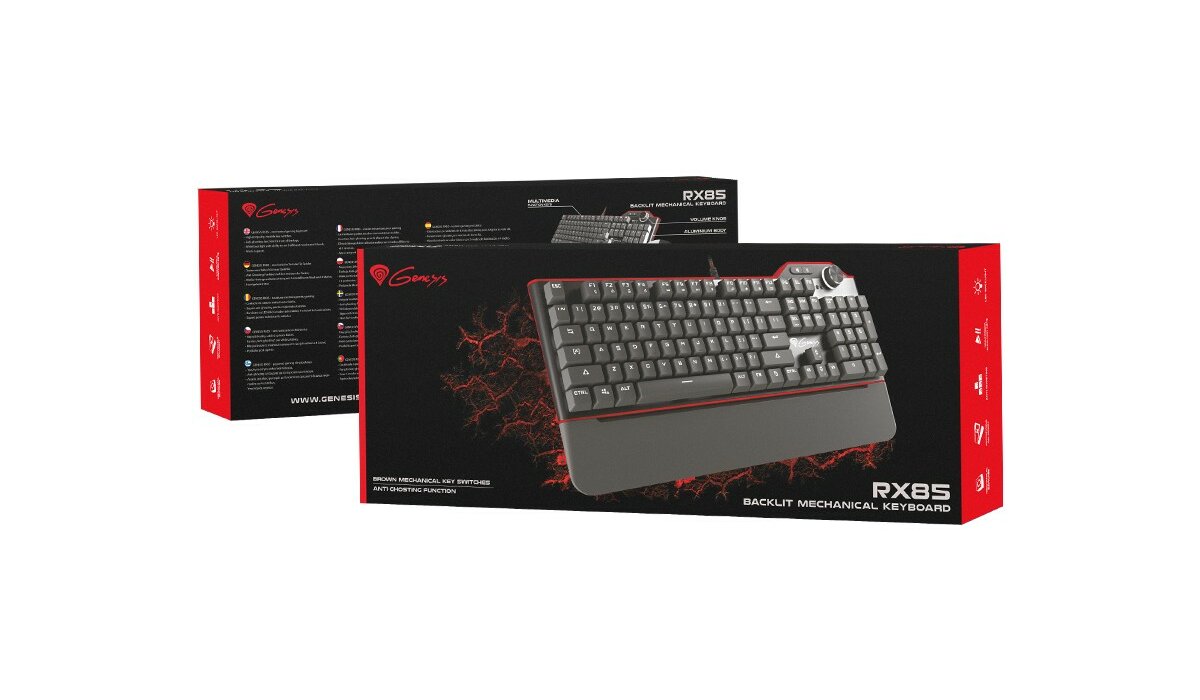 GENESIS RX85 Klawiatura - ceny i opinie w Media Expert