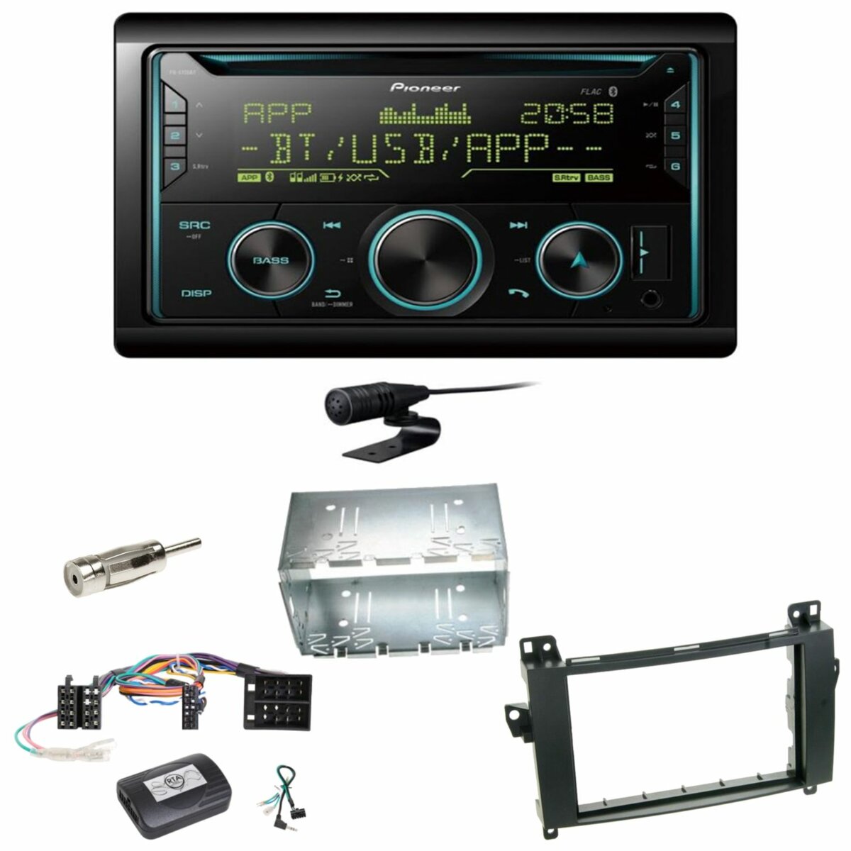 PIONEER FH-S720BT Radio samochodowe - ceny i opinie w Media Expert