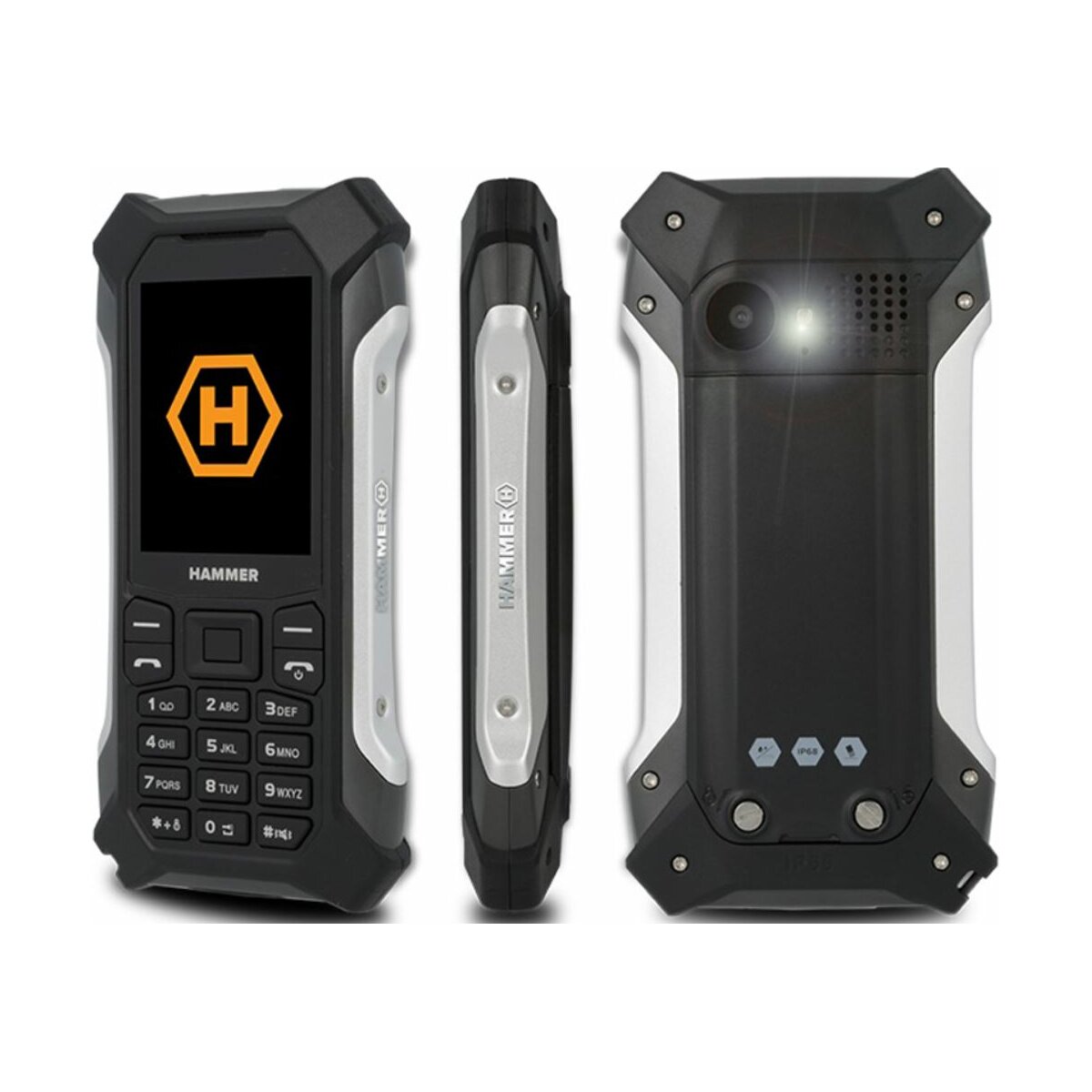 HAMMER Patriot Czarny Telefon - ceny i opinie w Media Expert