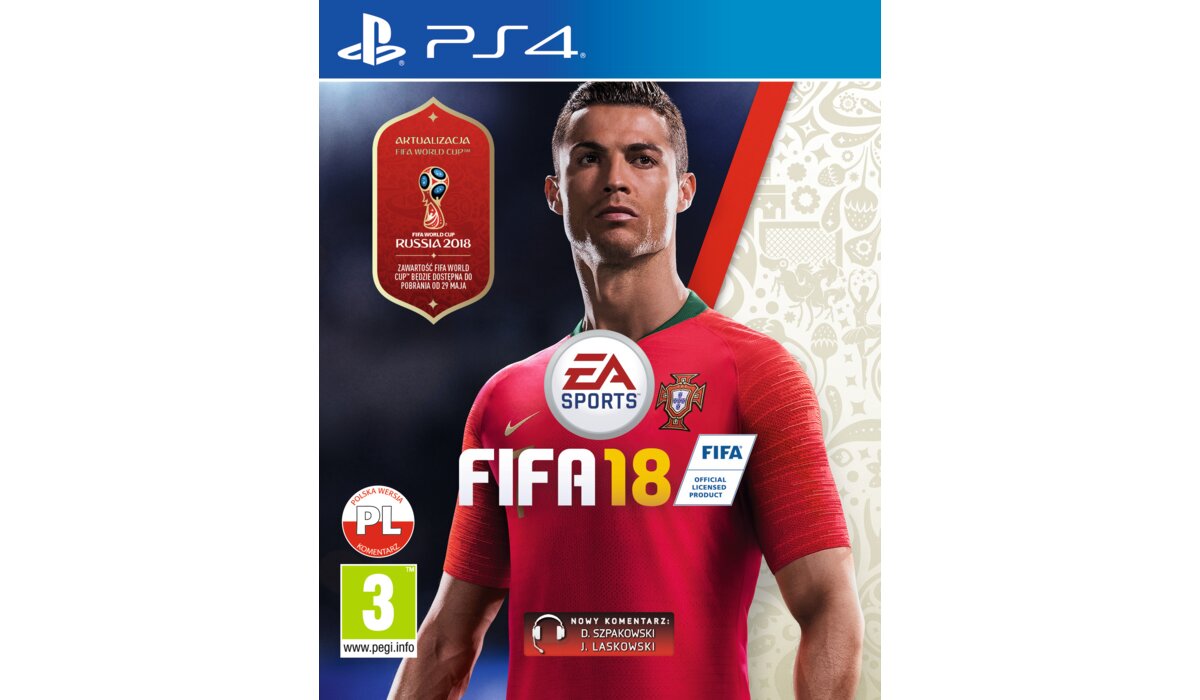 FIFA 18 Gra PS4 (Kompatybilna z PS5) - ceny i opinie w Media Expert