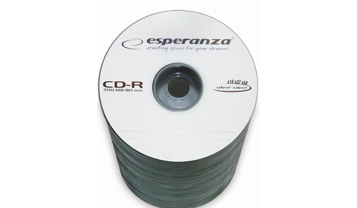 ESPERANZA CD-R Silver PŁYTA - ceny i opinie w Media Expert