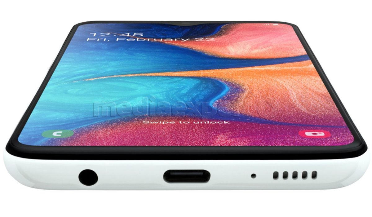 SAMSUNG Galaxy A20e Biały Smartfon - ceny i opinie w Media Expert