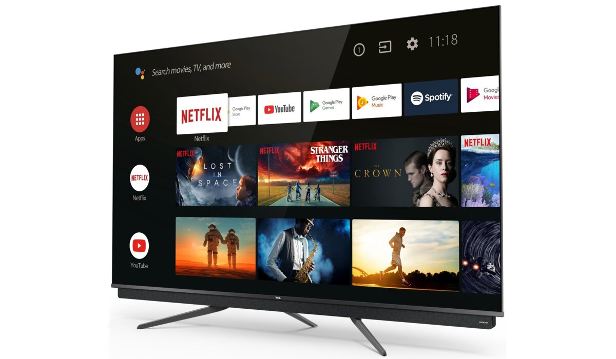 TCL 55C815 55" QLED 4K Android TV Dolby Vision Telewizor - ceny i opinie w Media Expert