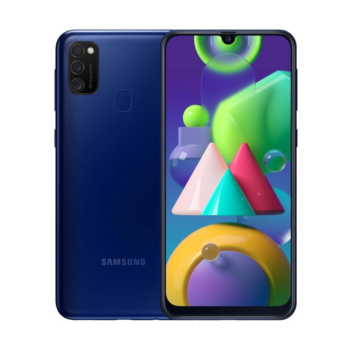 SAMSUNG Galaxy M21 Niebieski Smartfon - ceny i opinie w Media Expert