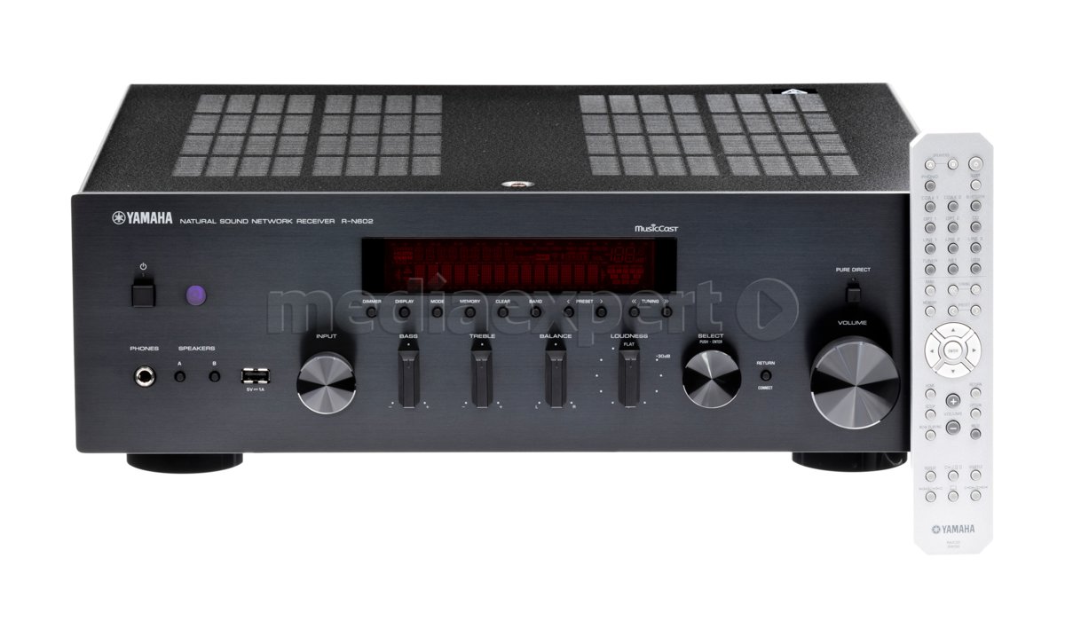 YAMAHA R-N602 Czarny Amplituner - ceny i opinie w Media Expert