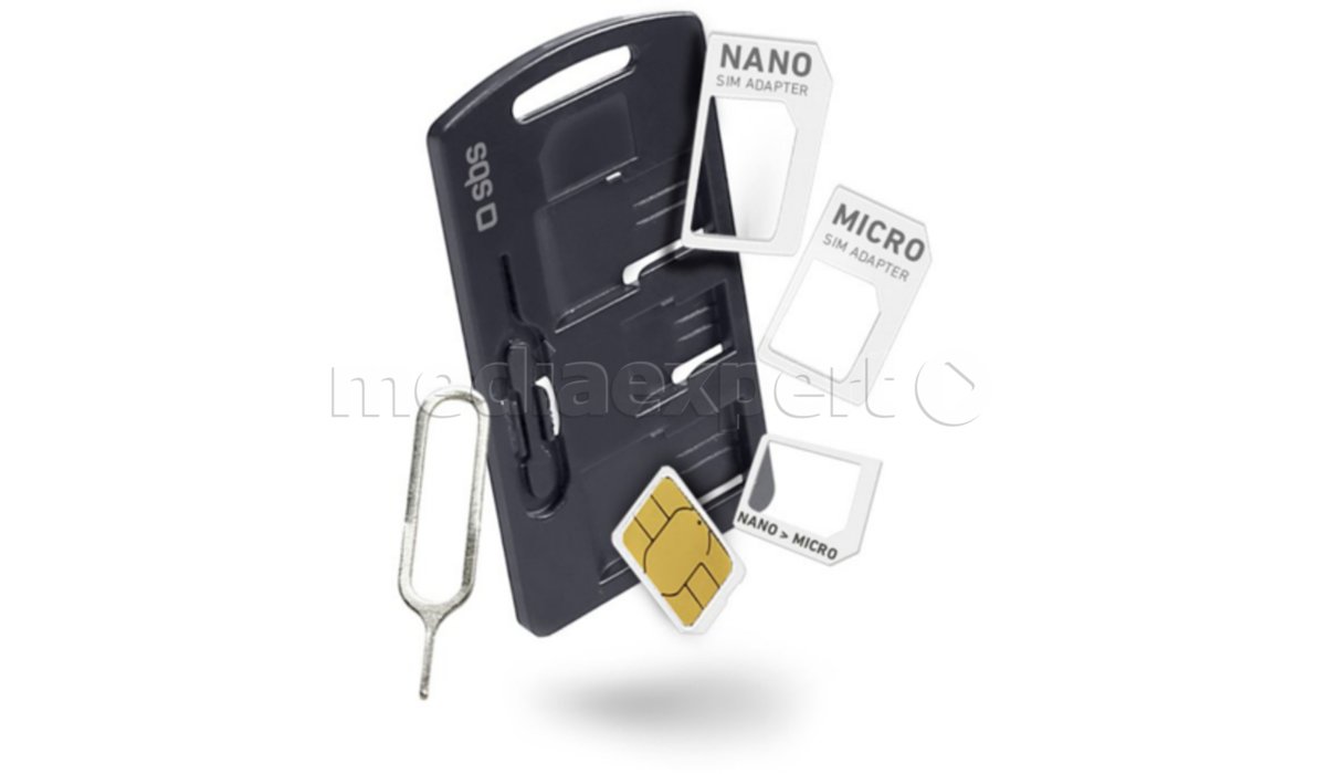 SBS TEKITSIMADAPTK Adapter do karty SIM - ceny i opinie w Media Expert