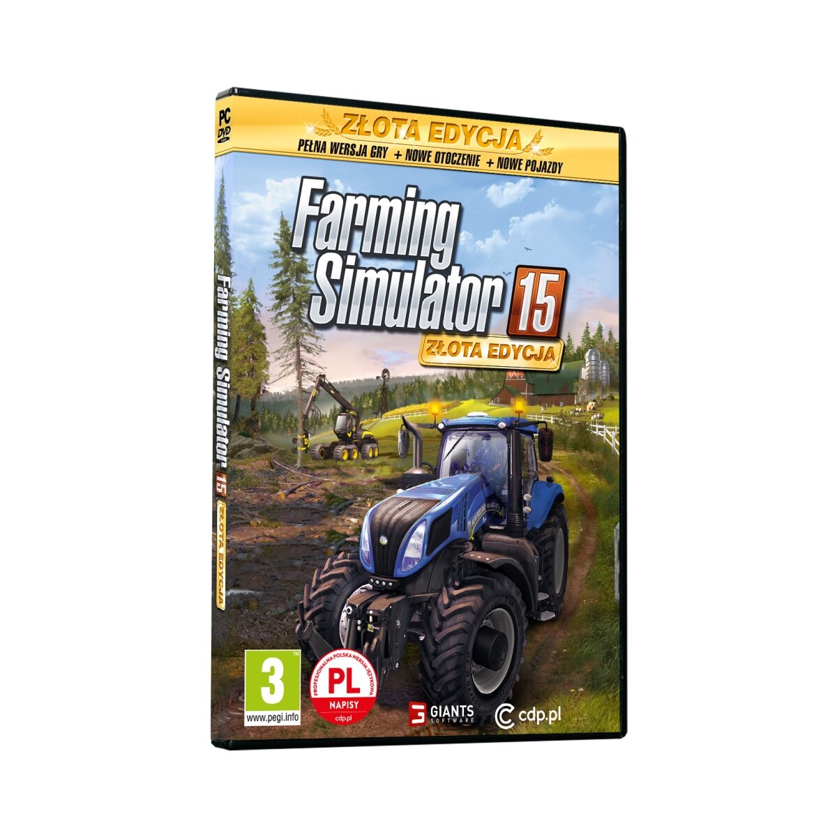 Farming Simulator 15 - Złota Edycja Gra PC - ceny i opinie w Media Expert