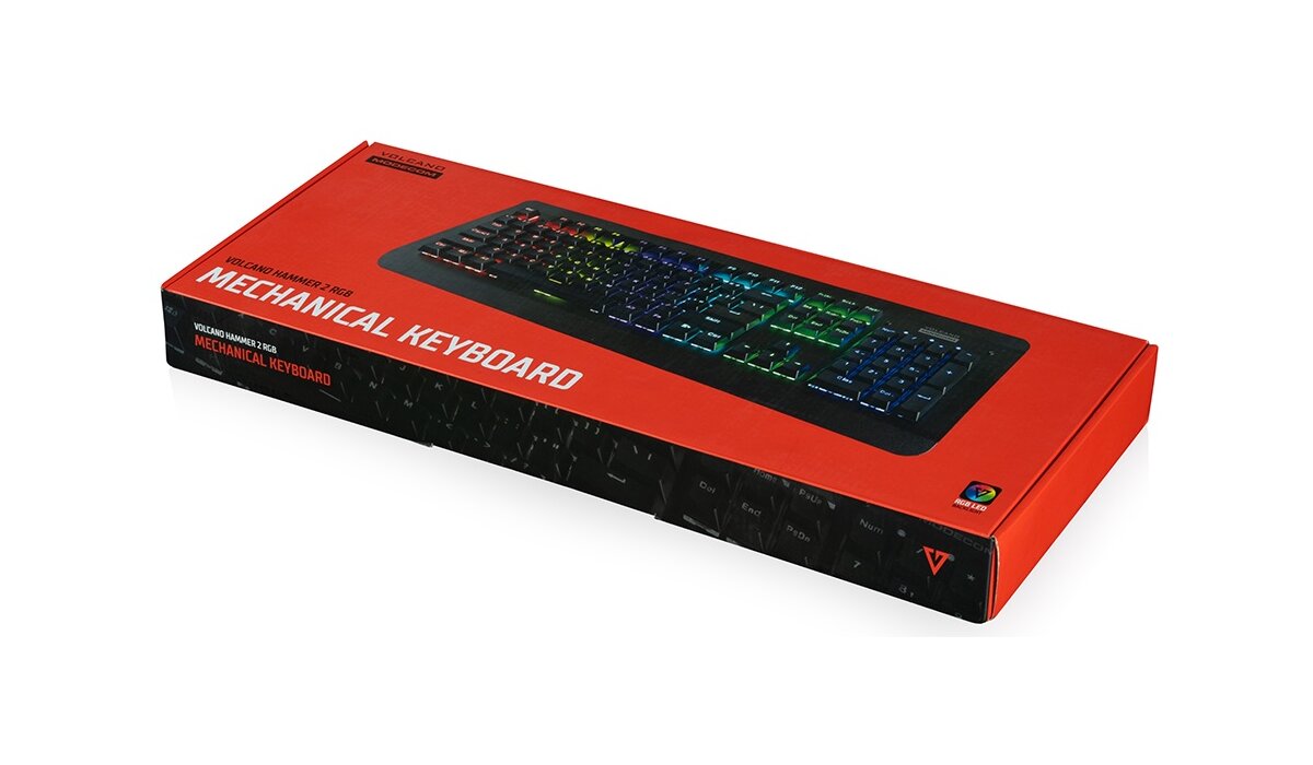 MODECOM Volcano Hammer 2 RGB Klawiatura - ceny i opinie w Media Expert