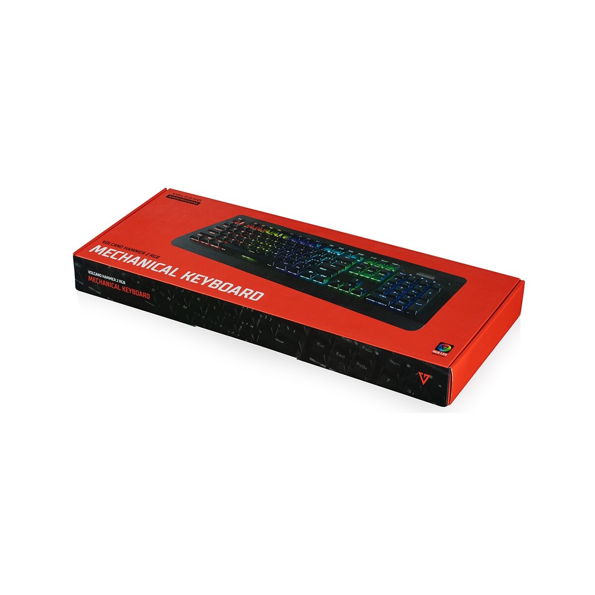 MODECOM Volcano Hammer 2 RGB Klawiatura - ceny i opinie w Media Expert