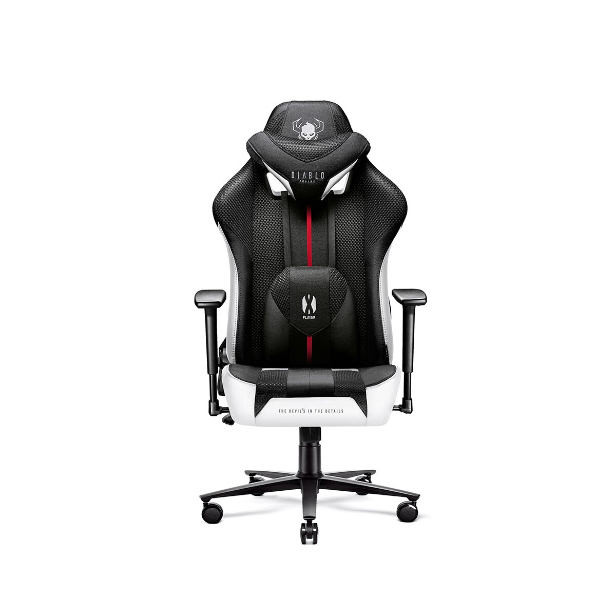 DIABLO CHAIRS X-Player 2.0 XL Biało-czarny Fotel - ceny i opinie w ...