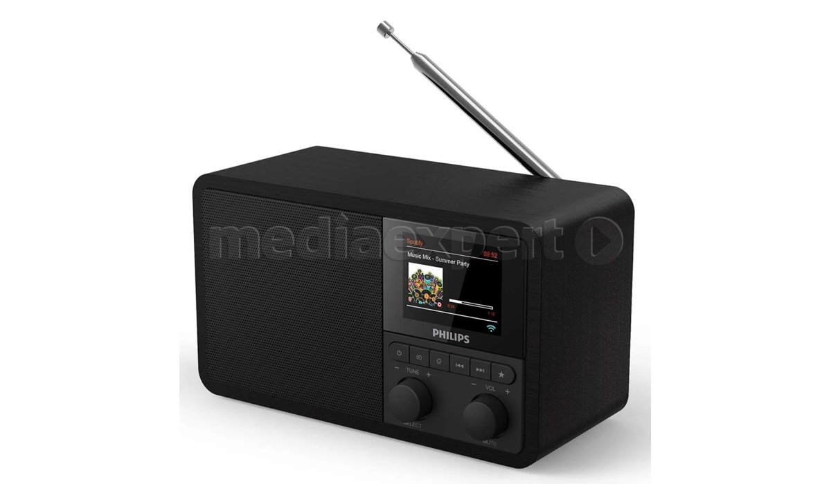PHILIPS TAPR802/12 Czarny Radio internetowe - ceny i opinie w Media Expert