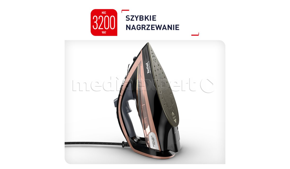 TEFAL Ultimate Pure FV9845E0 Żelazko - ceny i opinie w Media Expert
