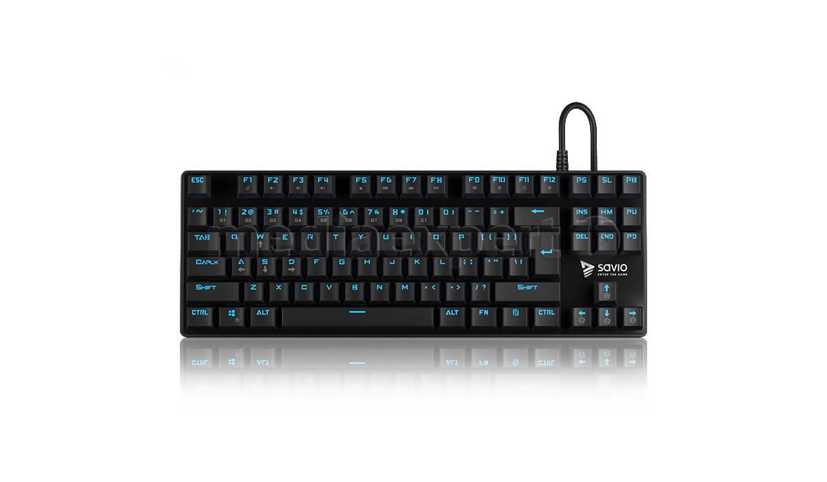 SAVIO Tempest RX Outemu Blue Klawiatura - ceny i opinie w Media Expert