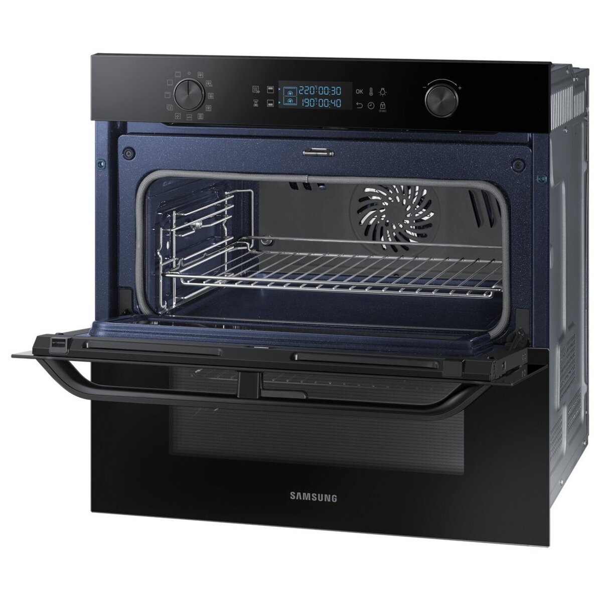 SAMSUNG NV75N5641RB Dual Cook Flex Elektryczny Czarny A+ Piekarnik ...