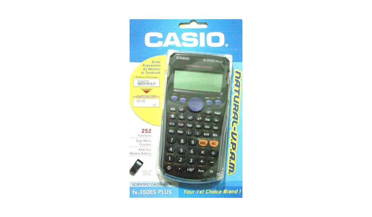 CASIO FX-350ES Plus Kalkulator - ceny i opinie w Media Expert