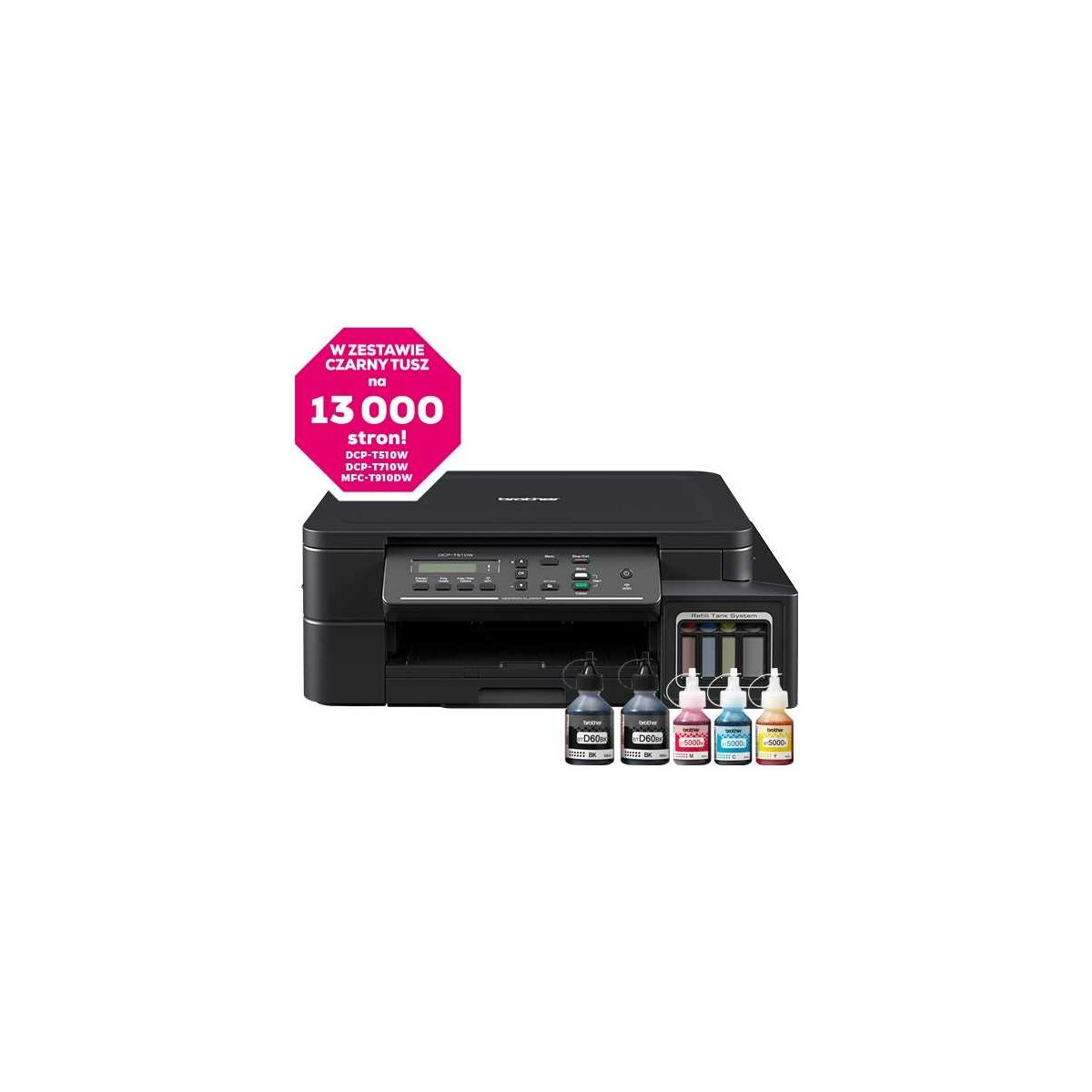 BROTHER DCP-T510W Urządzenie - ceny i opinie w Media Expert