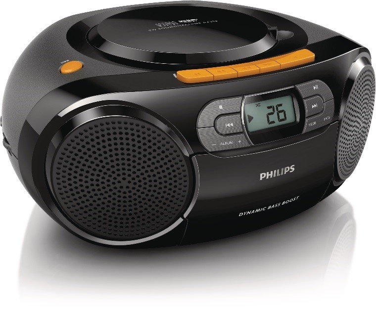 PHILIPS AZ328 Radioodtwarzacz - niskie ceny i opinie w Media Expert