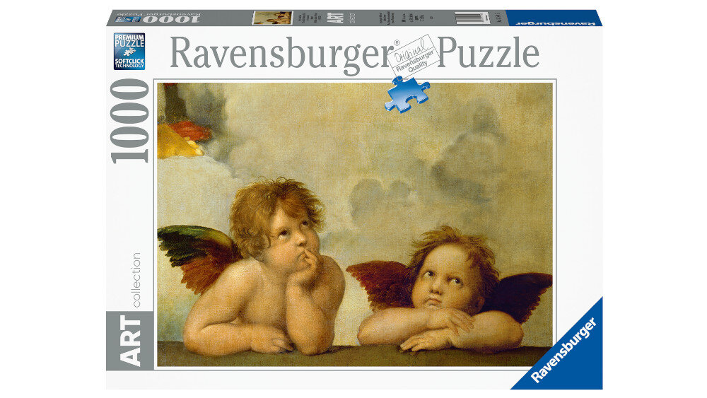 RAVENSBURGER Art Collection Anioły 15544 (1000 elementów) Puzzle ...